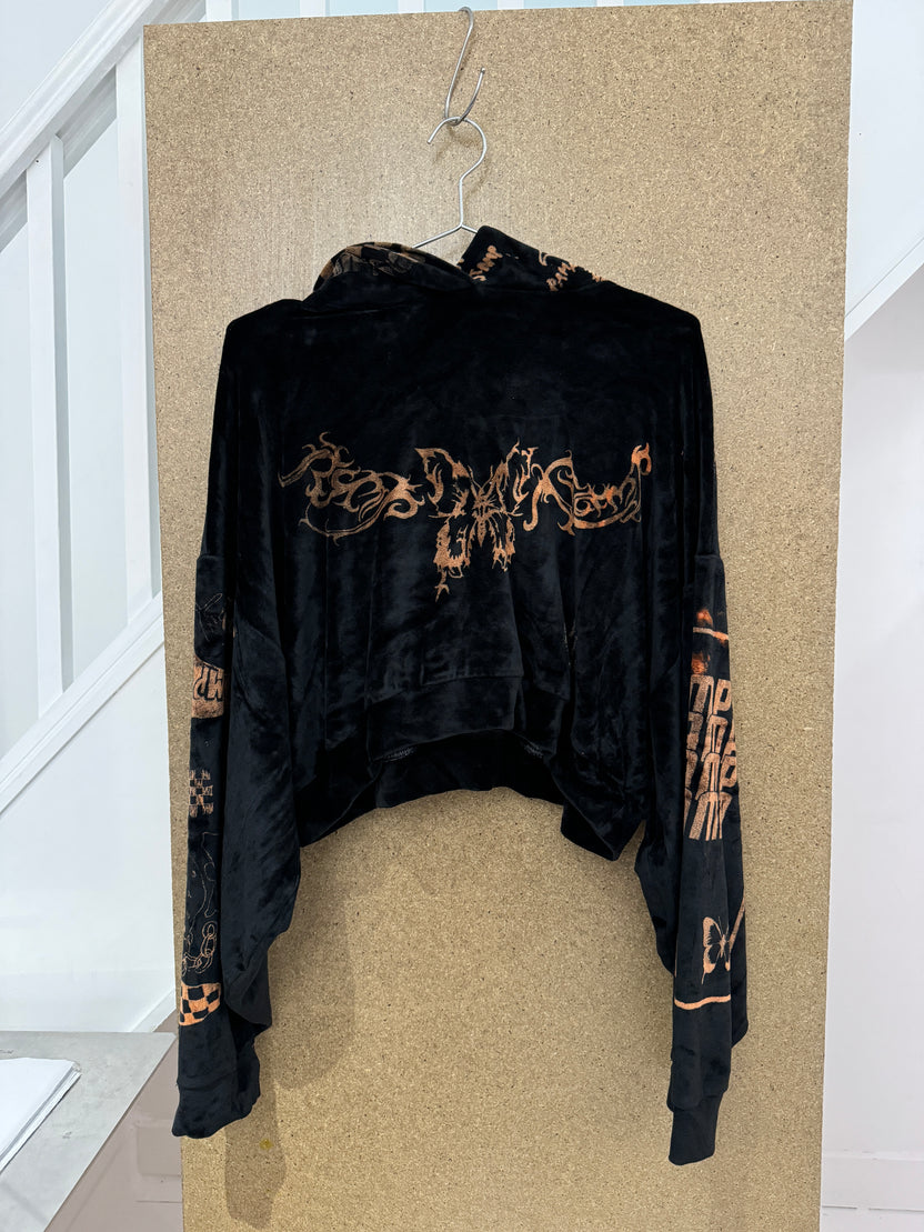 Yummy mummy hoodie in black – RAMP TRAMP TRAMP STAMP